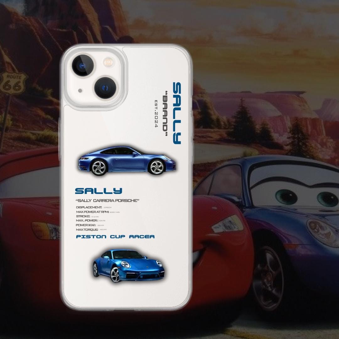 Lightening Mcqueen and Sally Phone Cases, Mcqueen Sally Cars ...