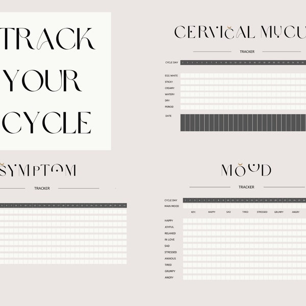 Cycle Syncing Printables - Etsy