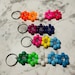 Pride Kandi Flower Keychains | Kandi Flower | Pride Kandi | Kandi ...