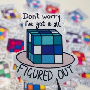 Rubik’s Cube Pride Stickers | Pride Sticker | Various LGBTQ+ Flags ...