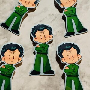 Yu Yu Hakusho Stickers | YYH Fan Art | YYH Stickers | 90s Anime ...