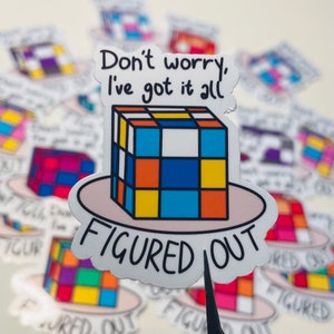 Rubik’s Cube Pride Stickers | Pride Sticker | Various LGBTQ+ Flags ...