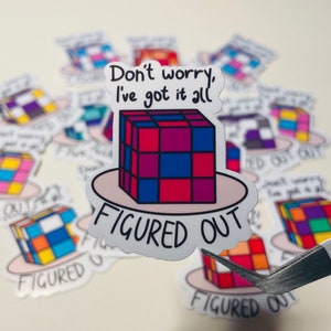 Rubik’s Cube Pride Stickers | Pride Sticker | Various LGBTQ+ Flags ...