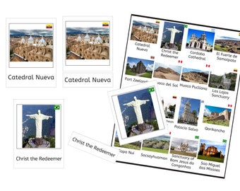 South America Montessori - Etsy