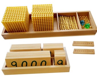 Wooden Base Ten Blocks - Etsy