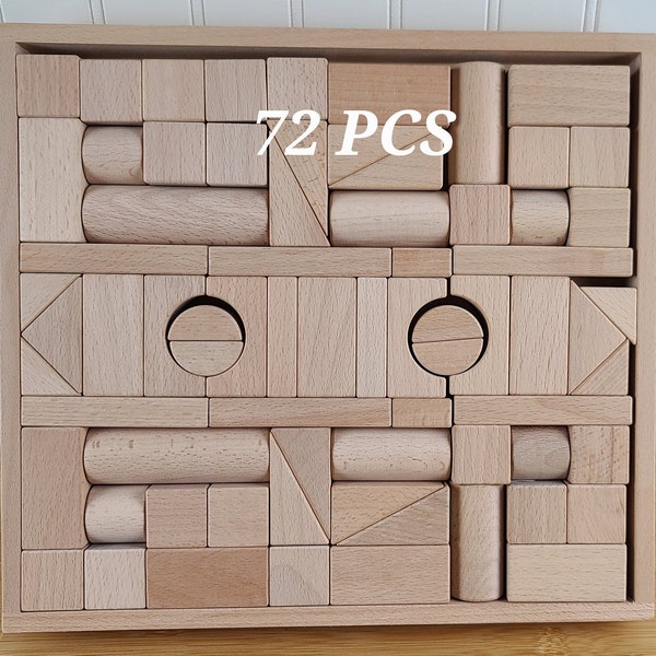 Wood Toy Blocks - Etsy