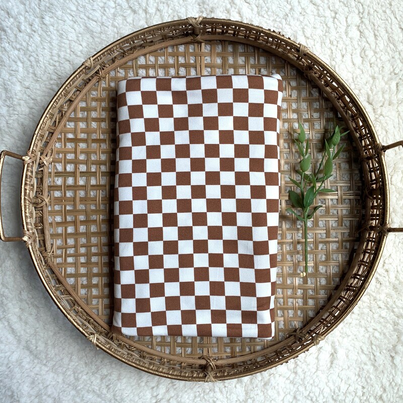 Checked Linen Fabric - Etsy
