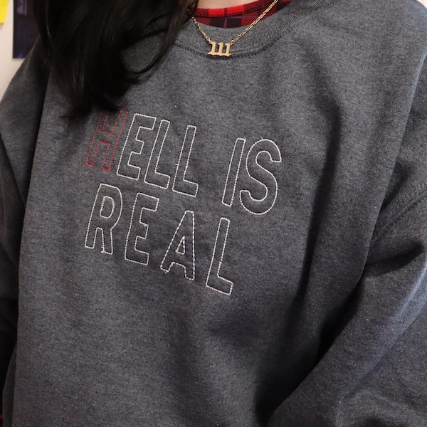 Hell is Real Billboard - Etsy