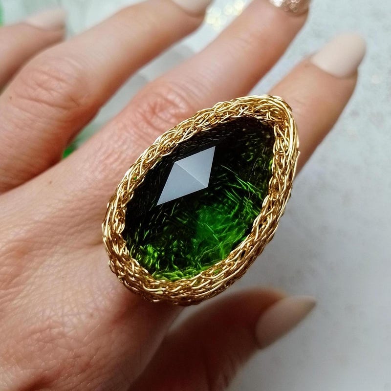 Bold Gold Ring - Etsy