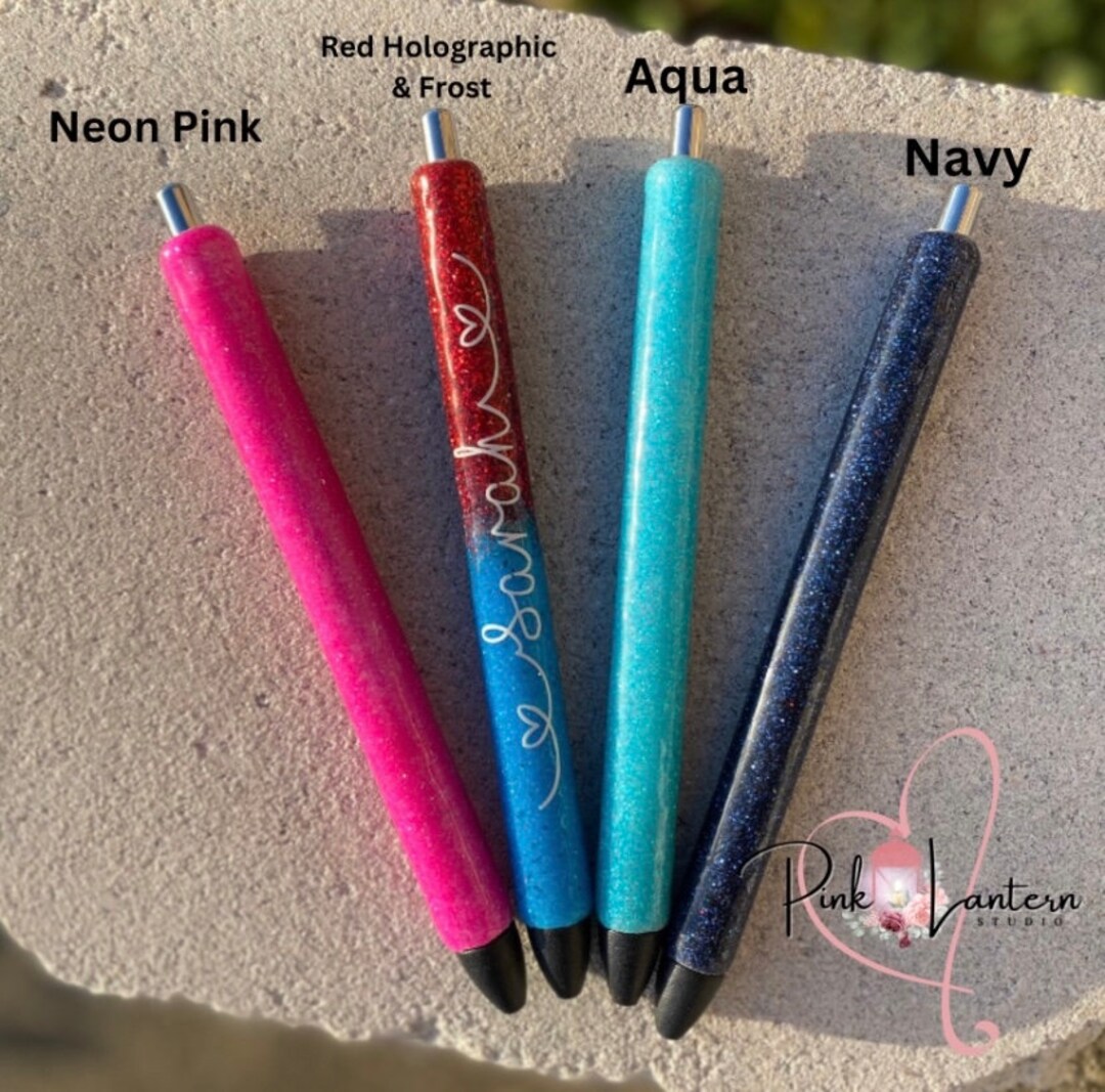 Epoxy Glitter Pens - Etsy
