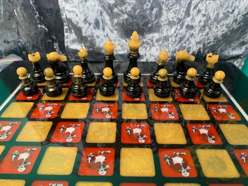 Oozlefinch Chess Set - Etsy