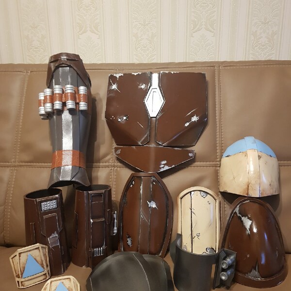 Mandolorian Armor Cosplay - Etsy