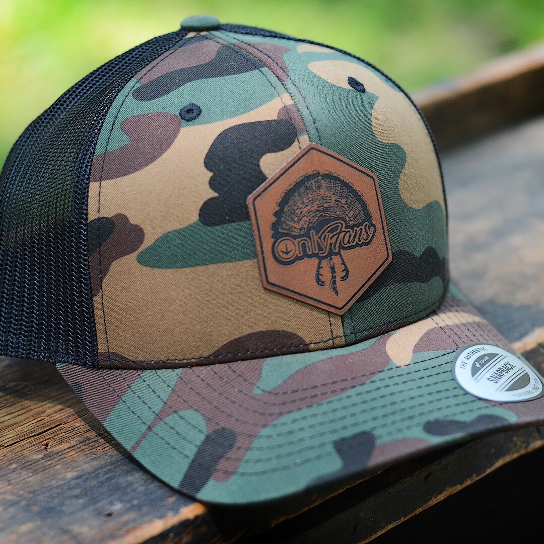 Only Fans Turkey Hat Turkey Hunting Hunting Hat Patch Hat Turkey Hunter ...