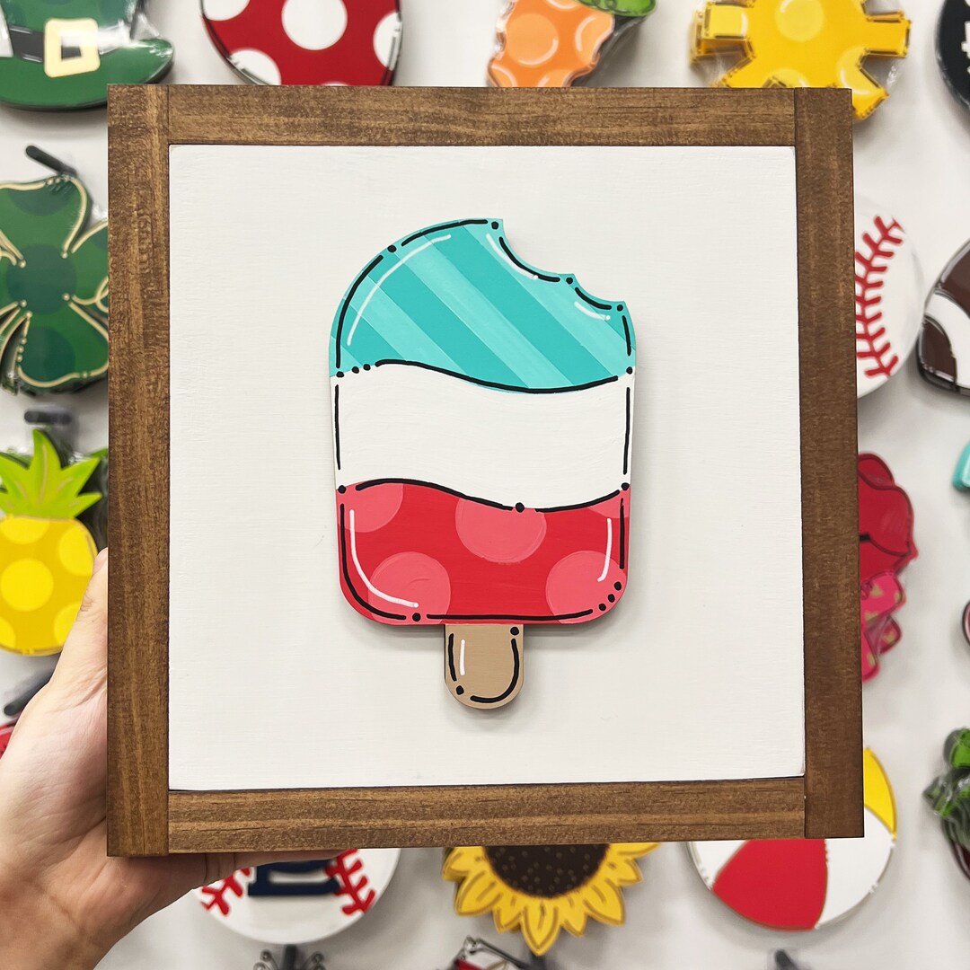 Popsicle Attachment | Interchangeable Sign | Interchangeable Door ...