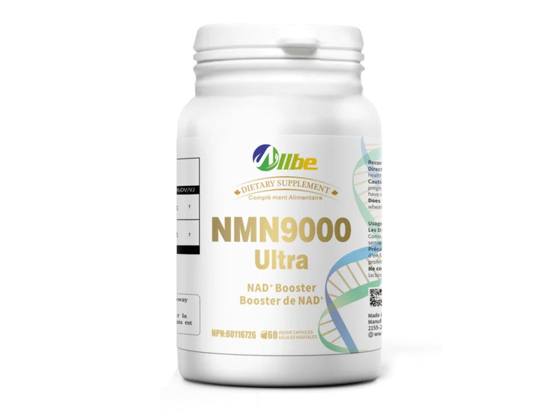 Allbe Nmn 9000 Ultra Capsules Nicotinamide Mononucleotide 150 Mg