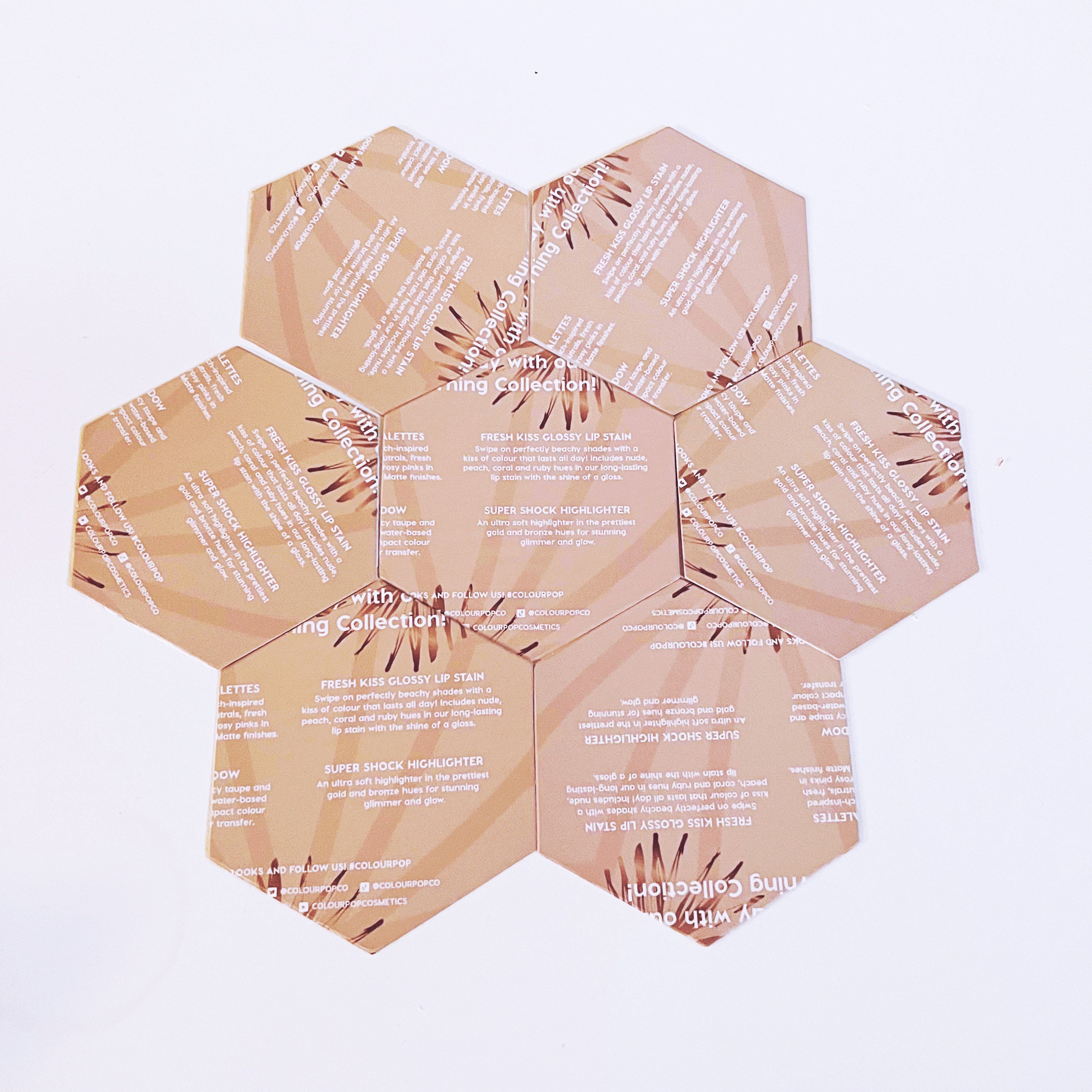 EPP Hexagon Templates, 2 1/4 Hexagons, English Paper Piecing Hexagons ...