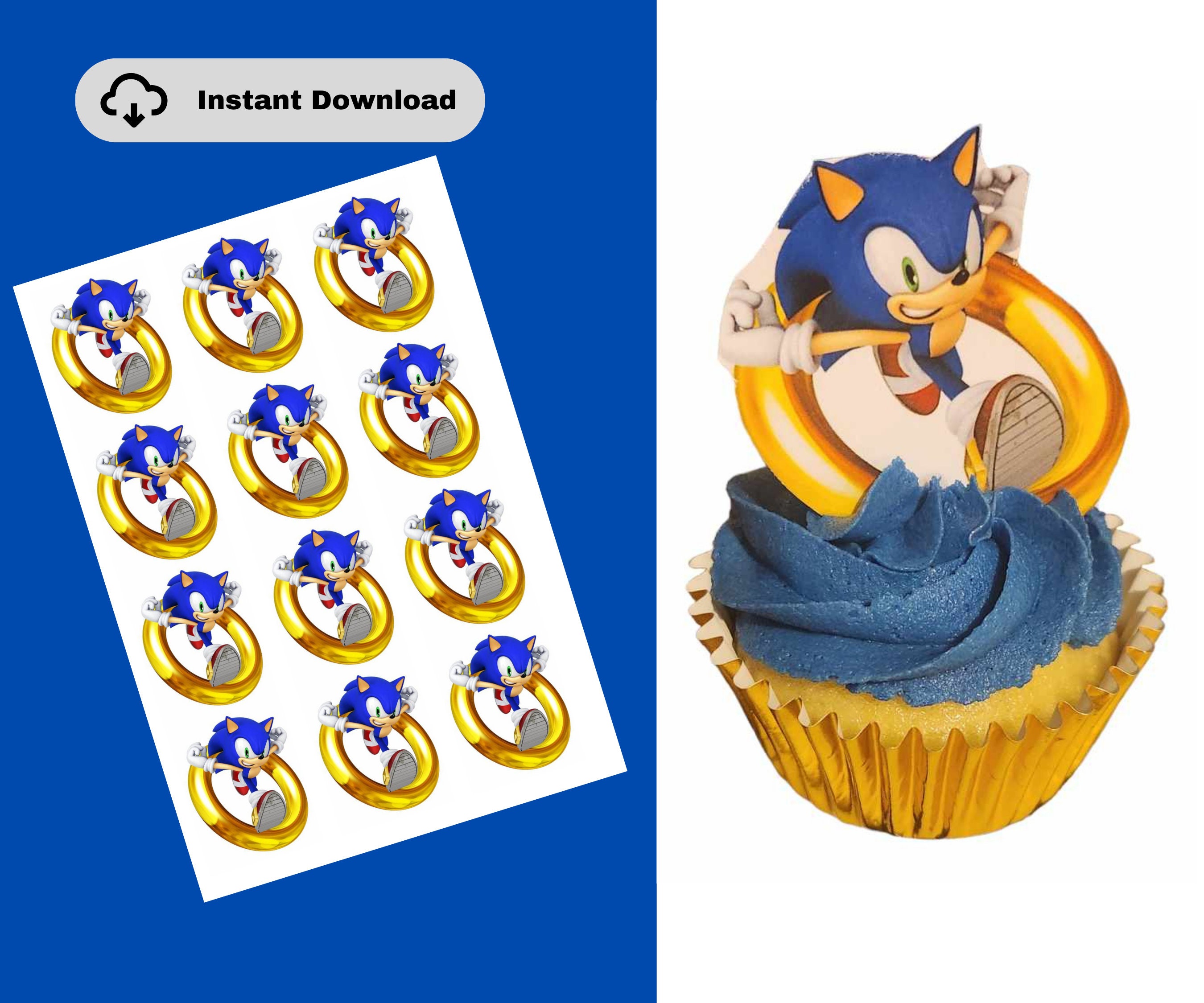 Printable Cupcake Toppers, Instant Download, Birthday Cake Topper, Cake ...