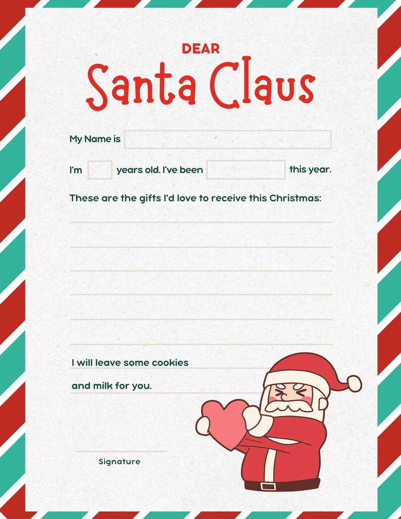 25-page Kids Coloring and Activity Pack With Bonus Letter to Santa - Etsy