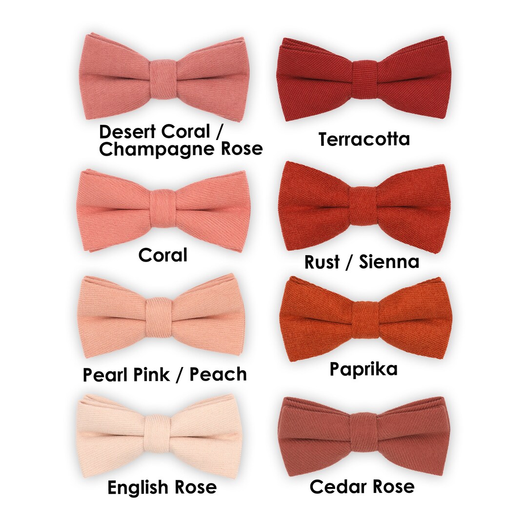 Bow Ties, Rust Bow Tie, Dusty Blue Groomsmen Bow Tie, Sage Green ...