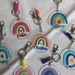 Acrylic Keychains, Boho Rainbow Keychain, Keychains, Gifts, Teacher ...