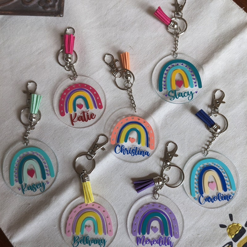Acrylic Keychain - Etsy