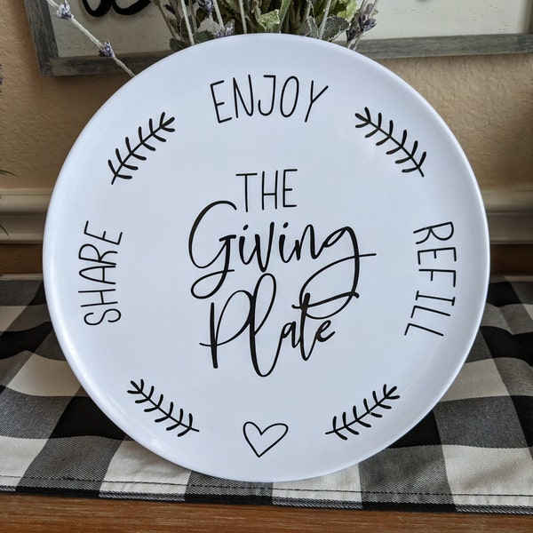 Giving Plate - Etsy