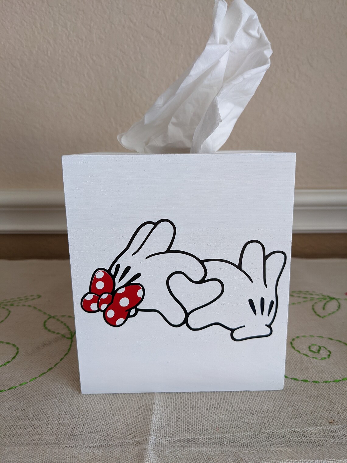 Disney Tissue Box Holder, Mickey Mouse Tissue Box Holder, Minnie Mouse ...