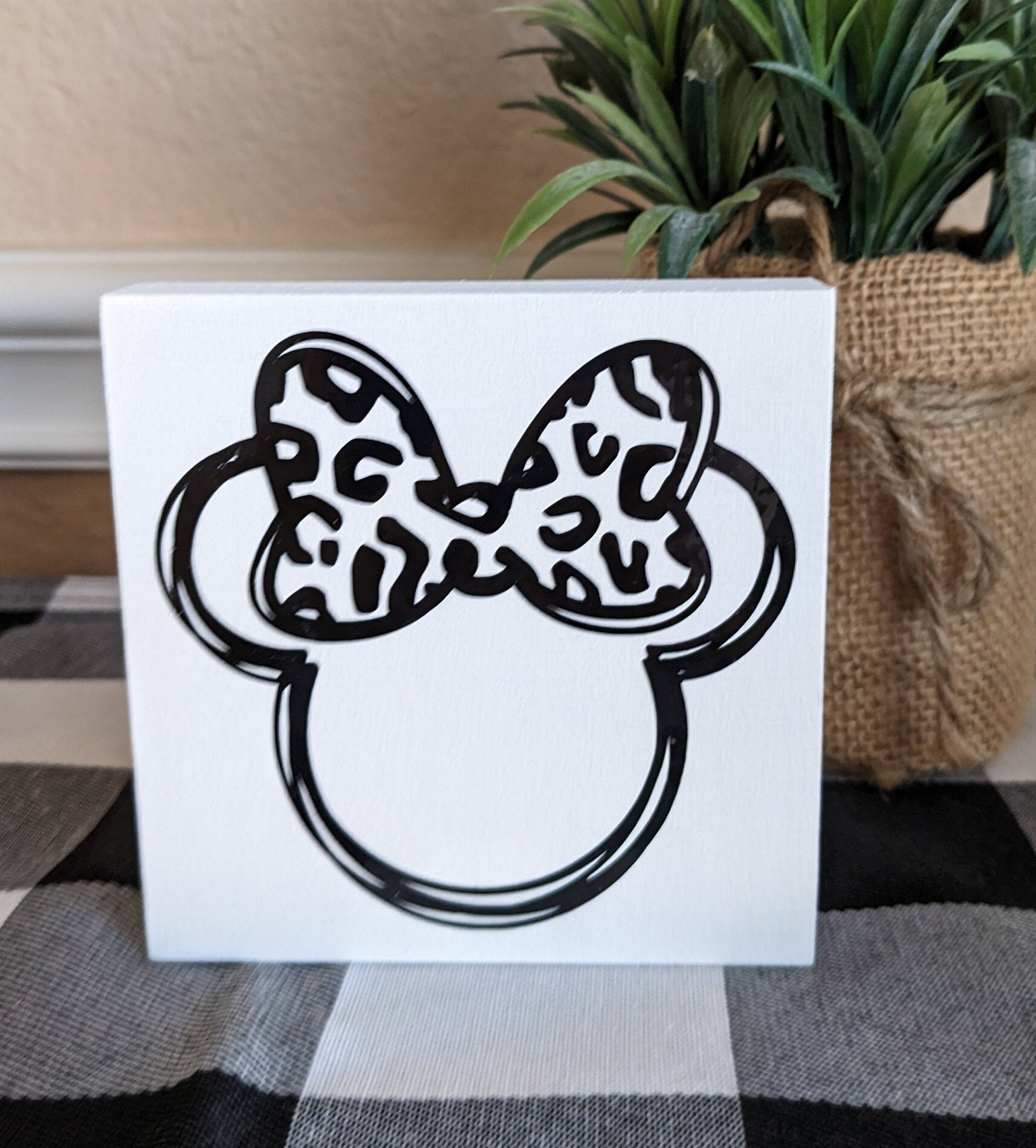 Disney Wooden Sign Disney Mini Sign Mickey Mouse Sign - Etsy