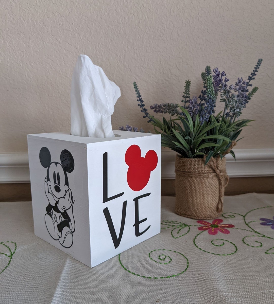 Disney Tissue Holder, Mickey Mouse Tissue Holder, Minnie Mouse Tissue ...