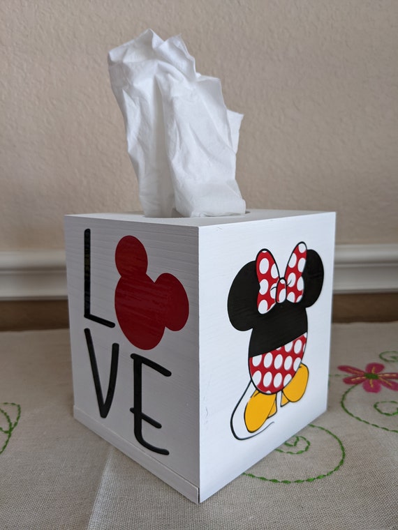 Disney Tissue Box Holder Mickey Mouse Tissue Box Holder - Etsy