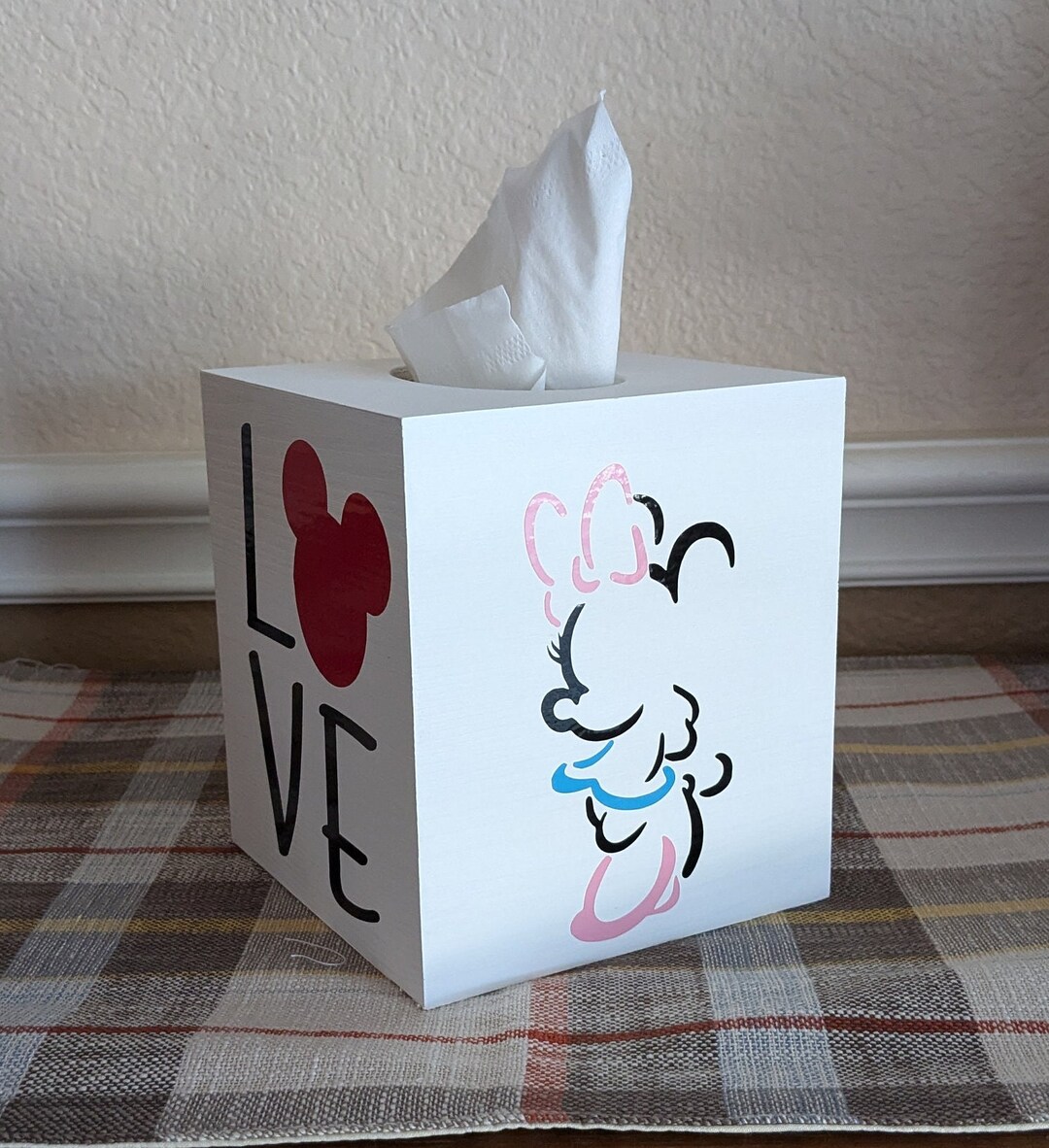 Disney Tissue Box, Mickey Mouse Tissue Box, Minnie Mouse Tissue Box ...