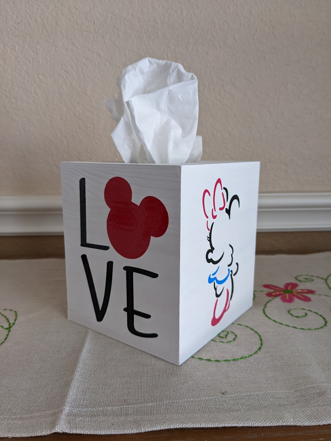 Disney Tissue Box, Mickey Mouse Tissue Box, Minnie Mouse Tissue Box ...