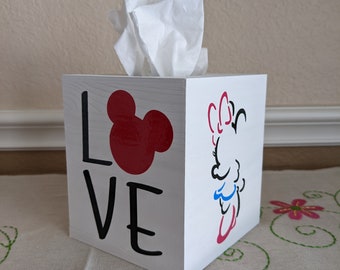 Mickey Heads Tissue Box - Etsy
