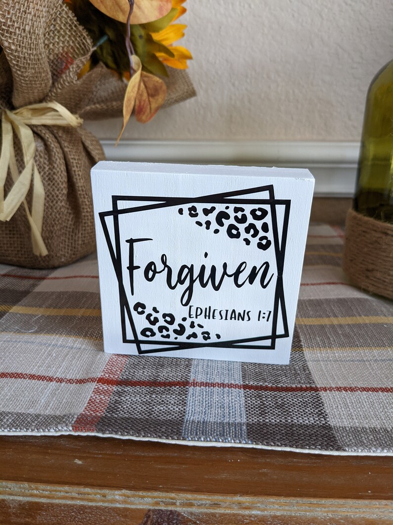 Christian Mini Wooden Sign, Tiered Tray Sign, Tiered Tray Decor ...