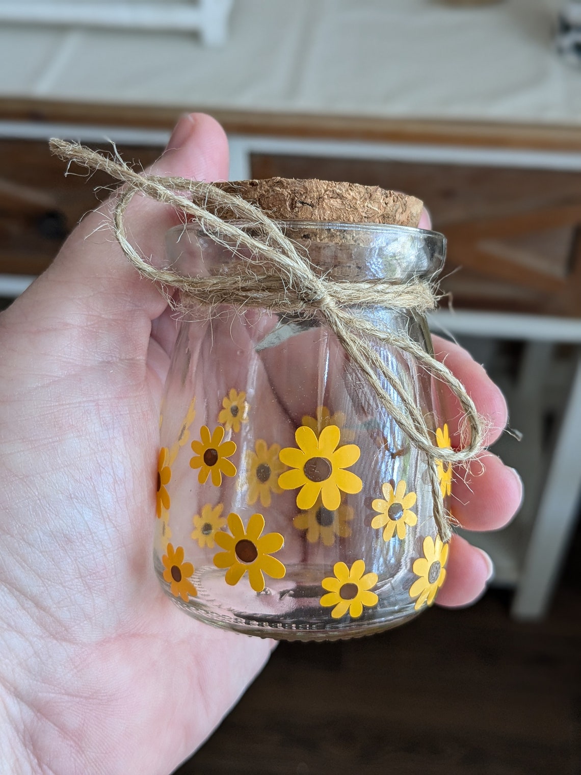 Decorated Mini Jars, Mini Jars for Tiered Tray, Friend Gift, Teacher ...