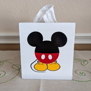 Disney Tissue Box Holder, Mickey Mouse Tissue Box Holder, Minnie Mouse ...