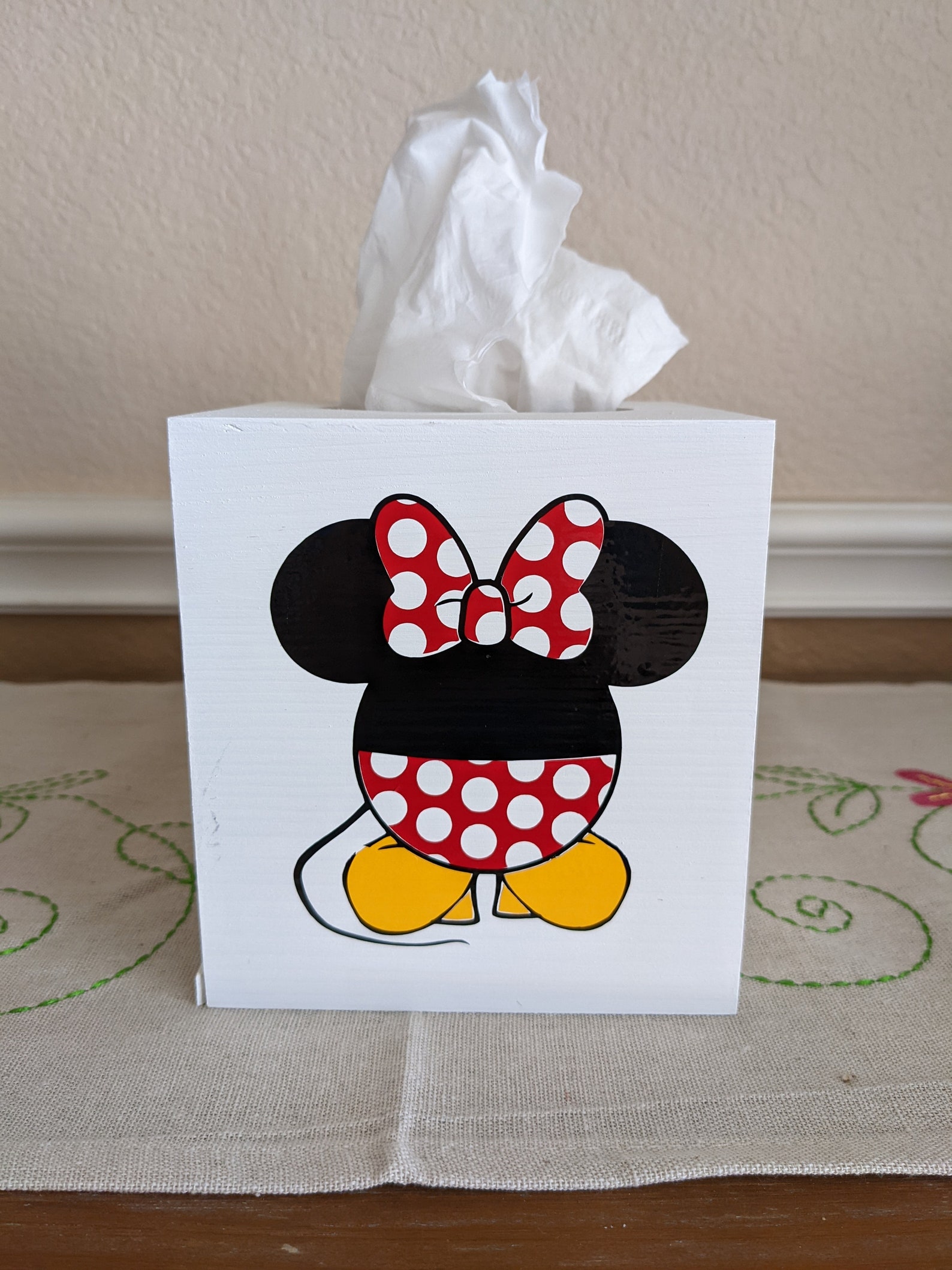 Disney Tissue Box Holder Mickey Mouse Tissue Box Holder - Etsy