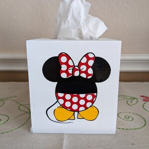 Disney Tissue Box Holder, Mickey Mouse Tissue Box Holder, Minnie Mouse ...