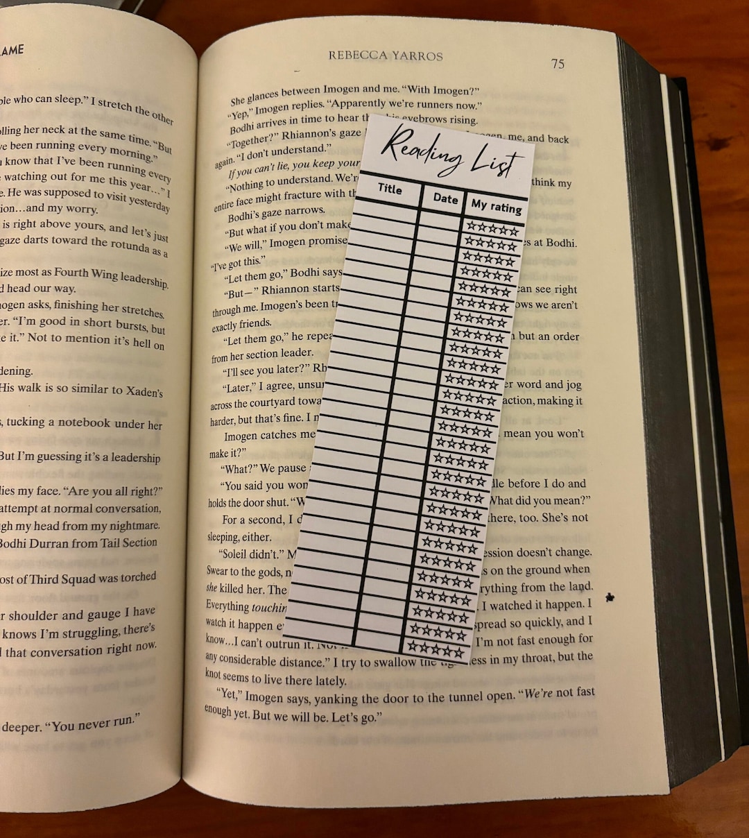 Reading Tracker Printable | Book Tracker | Library Card Bookmark ...