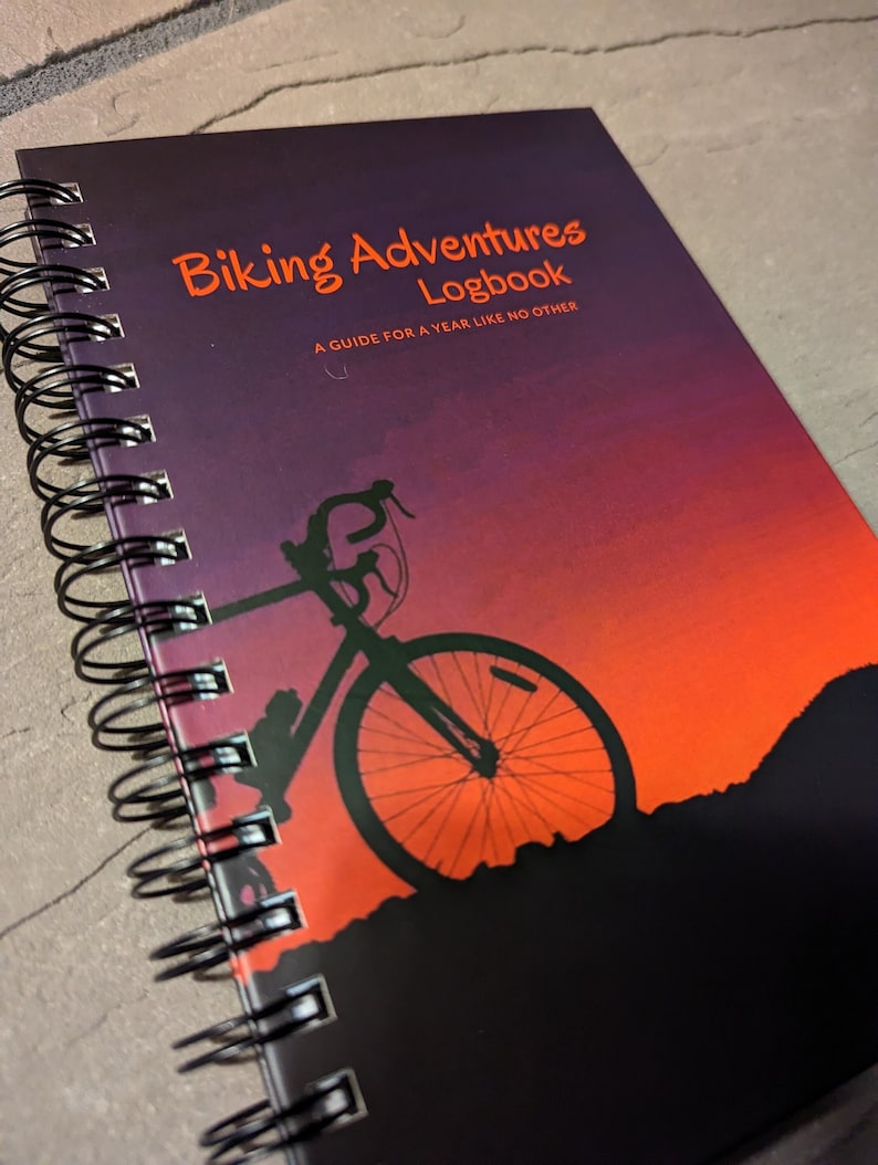 Biking Adventures Logbook - Etsy