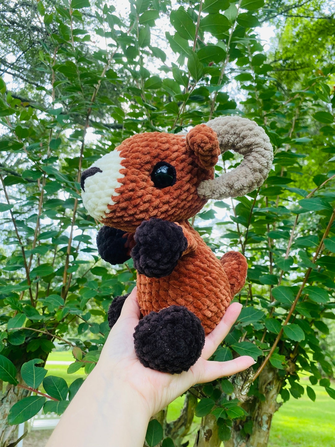 Crochet Ram - Etsy