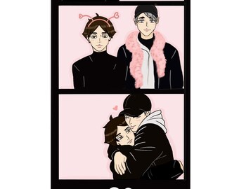 Anime Booth Sticker - Etsy