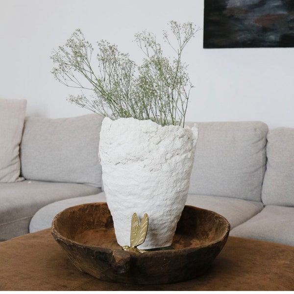Paper Mache Vase - Etsy
