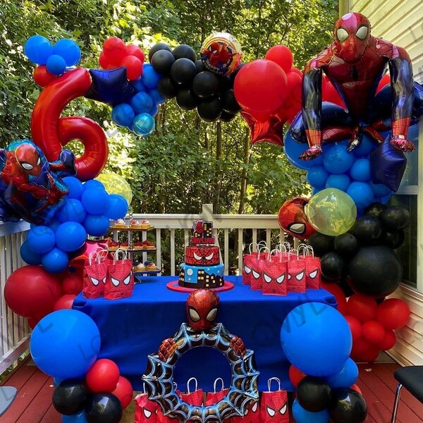 Spiderman Pool Party - Etsy