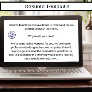 Resume Template, ATS Resume Template for Word, ATS Friendly Resume ...