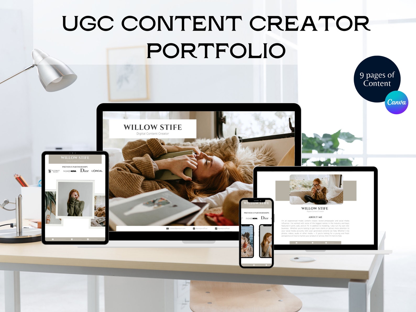 UGC Portfolio, UGC Media Kit,ugc Portfolio Website,ugc Creator ...