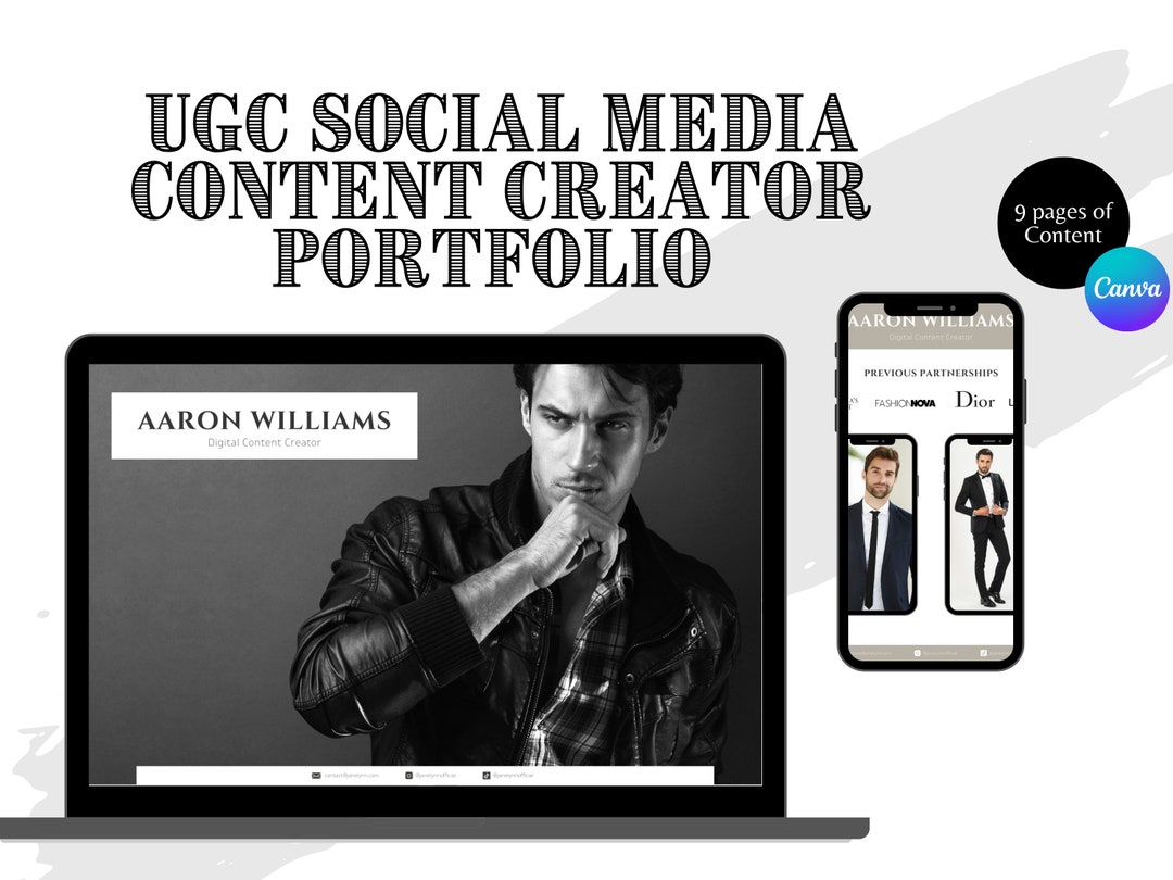 UGC Portfolio, UGC Media Kit,ugc Portfolio Website,ugc Creator ...