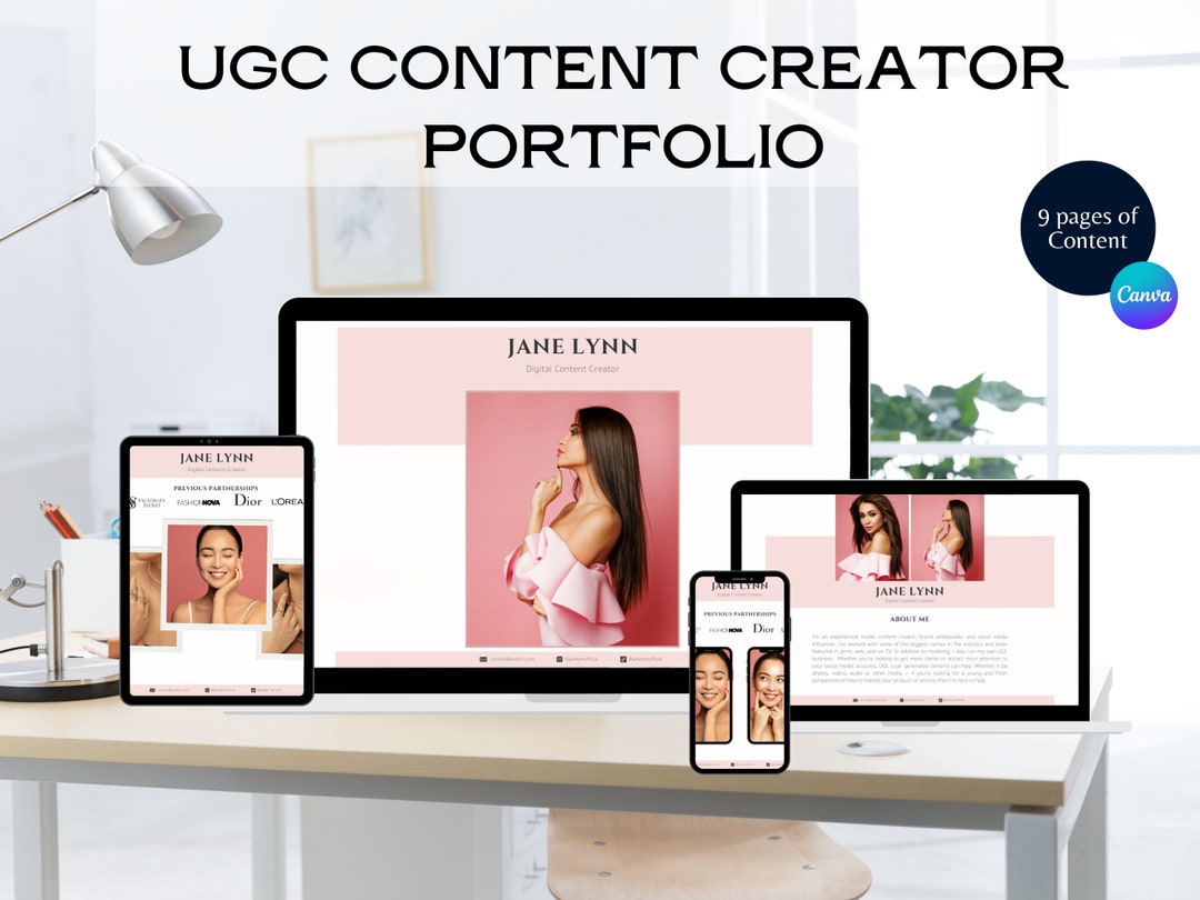 UGC Portfolio, Social Media Portfolio, UGC Media Kit,ugc Portfolio ...