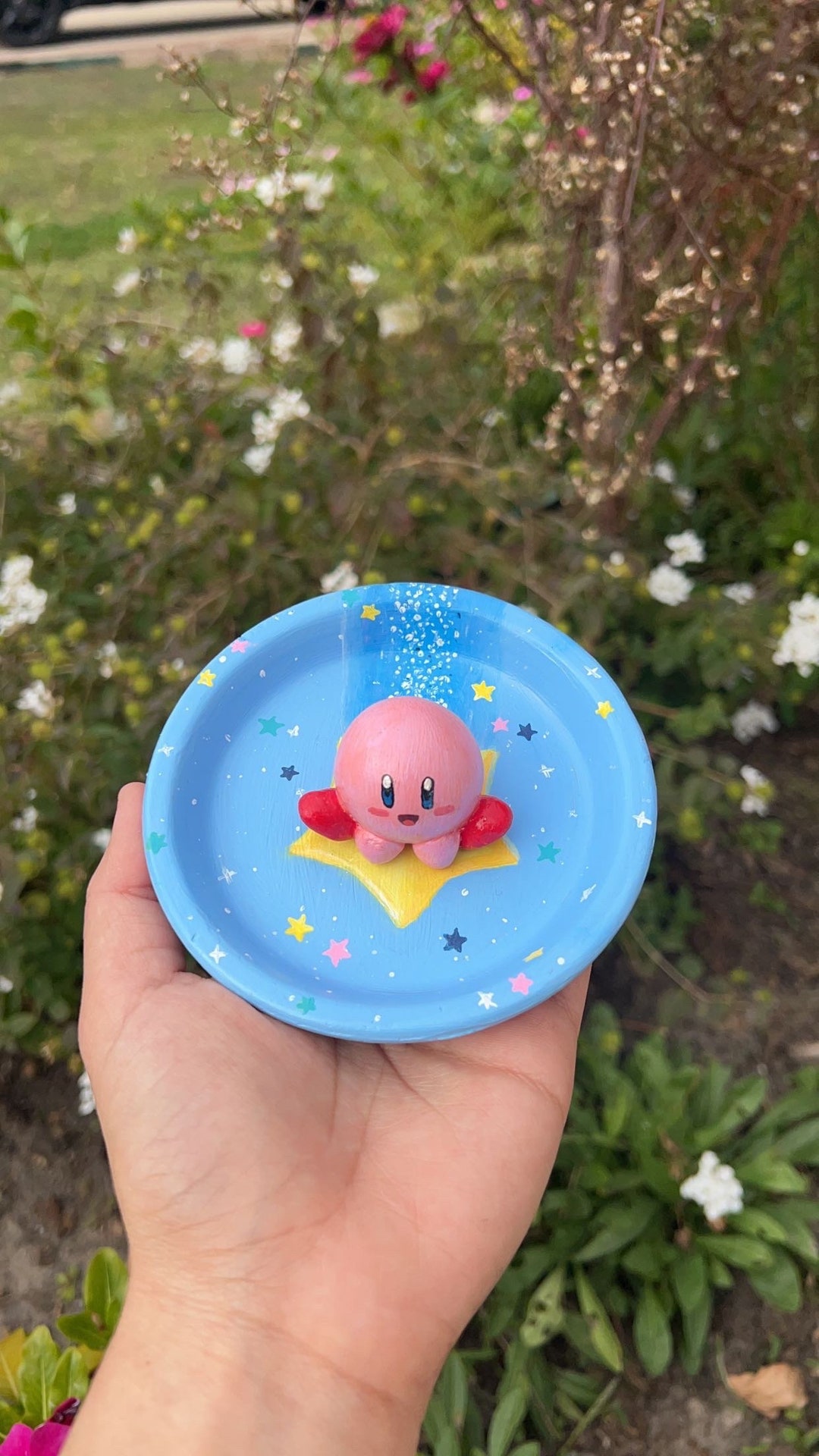 Kirby Flying Star Jewelry Dish - Etsy