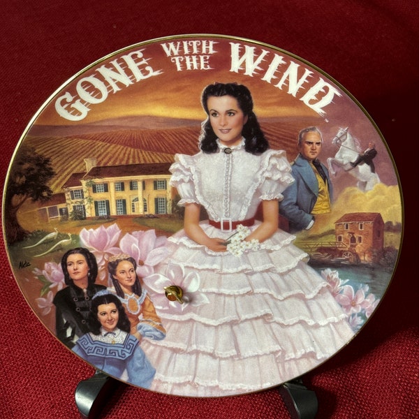 Bradford Exchange Gone With the Wind Plates - Etsy